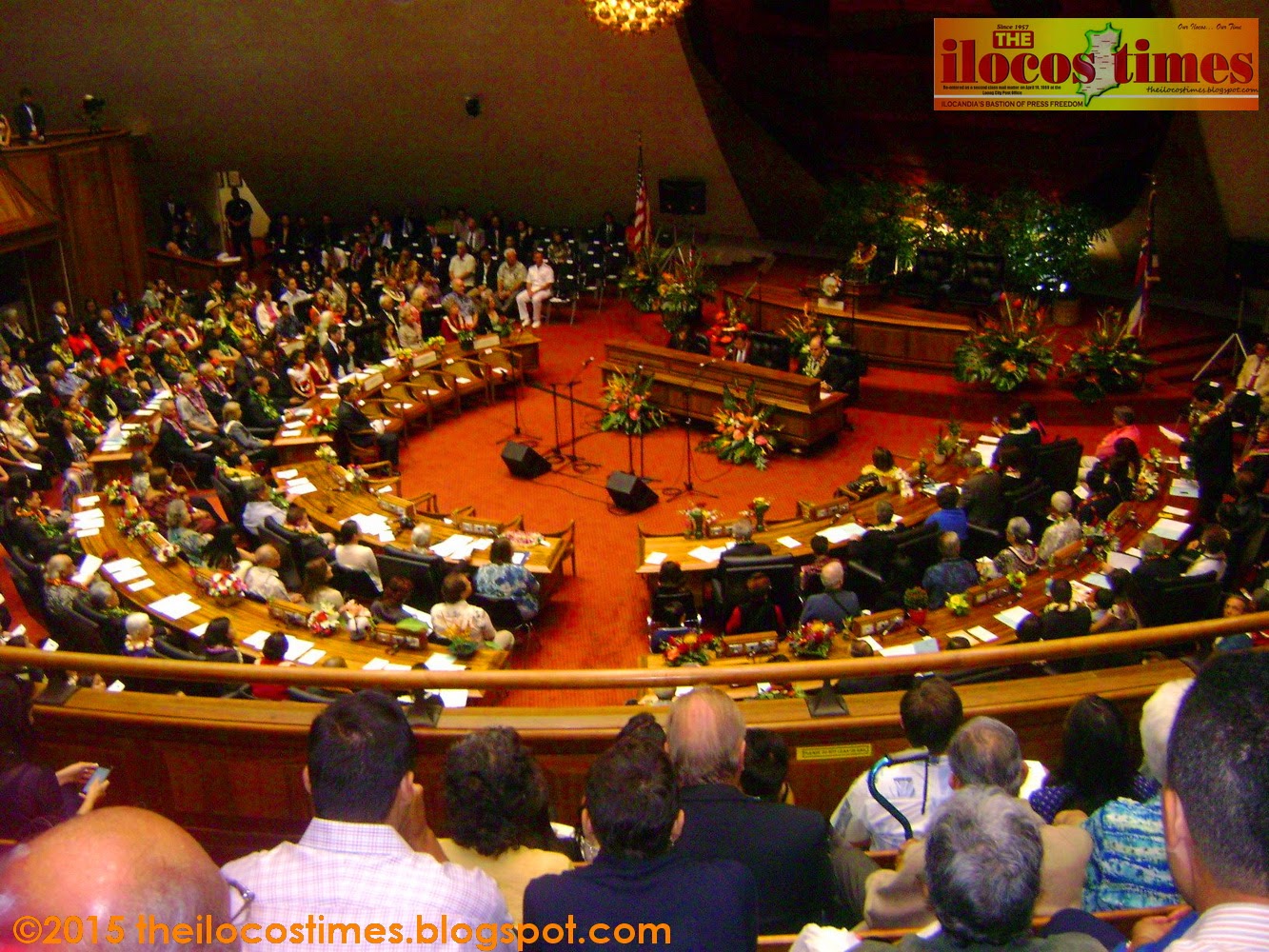 28th Hawaii State Legislature opening ceremonies, festivities, and ...
